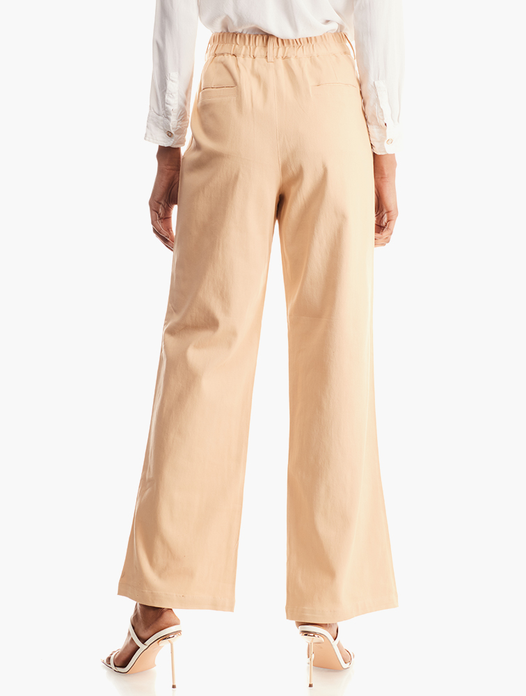 MyRunway | Shop Forever 21 Peach High Waist Straight Leg Pants for Women from MyRunway.co.za